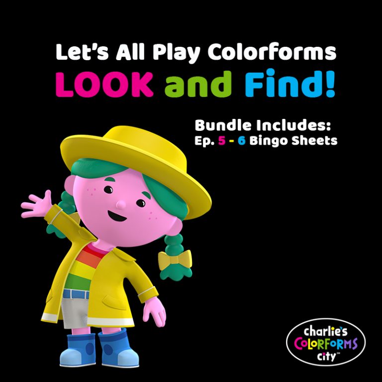 Charlie's Colorforms City Activity Page - 9 Story Media Group