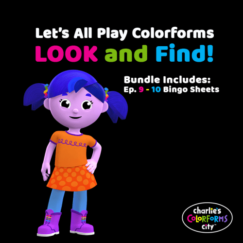 Charlie's Colorforms City Activity Page - 9 Story Media Group