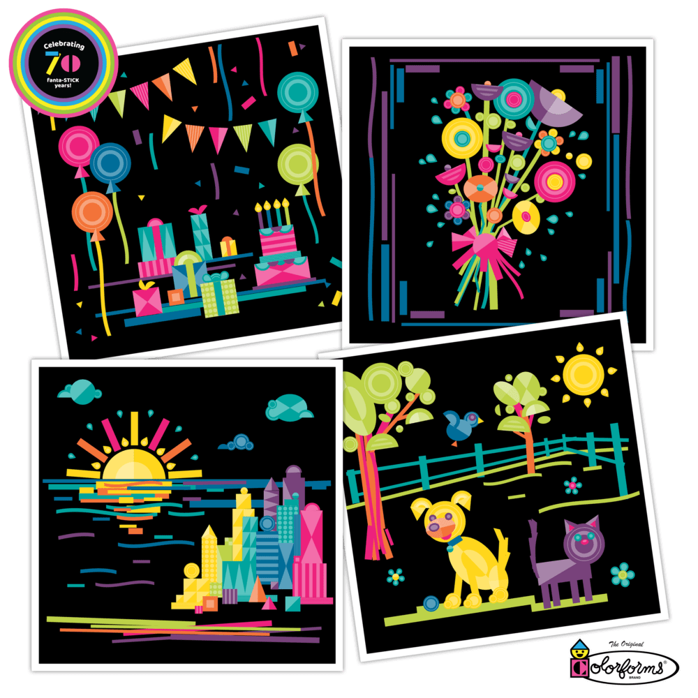 PlayMonster and 9 Story Brands Celebrate 70 Years of Colorforms ...