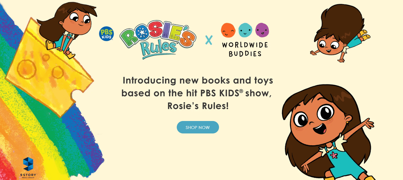 New Brand Extensions for 9 Story's Animated Children’s Series 'Rosie's ...